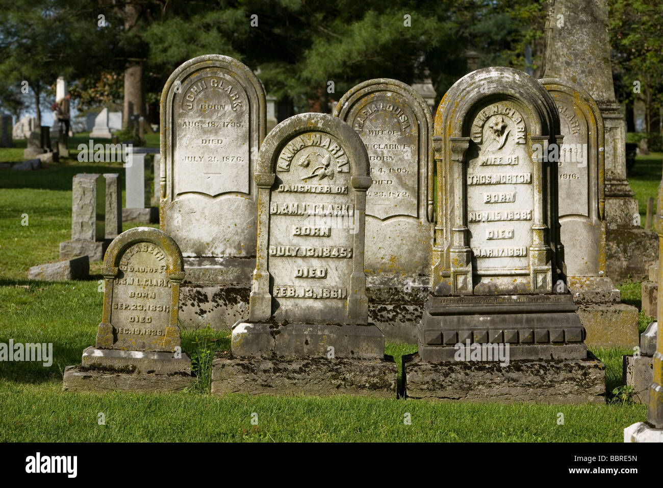 Lexington cemetery hi-res stock photography and images - Alamy