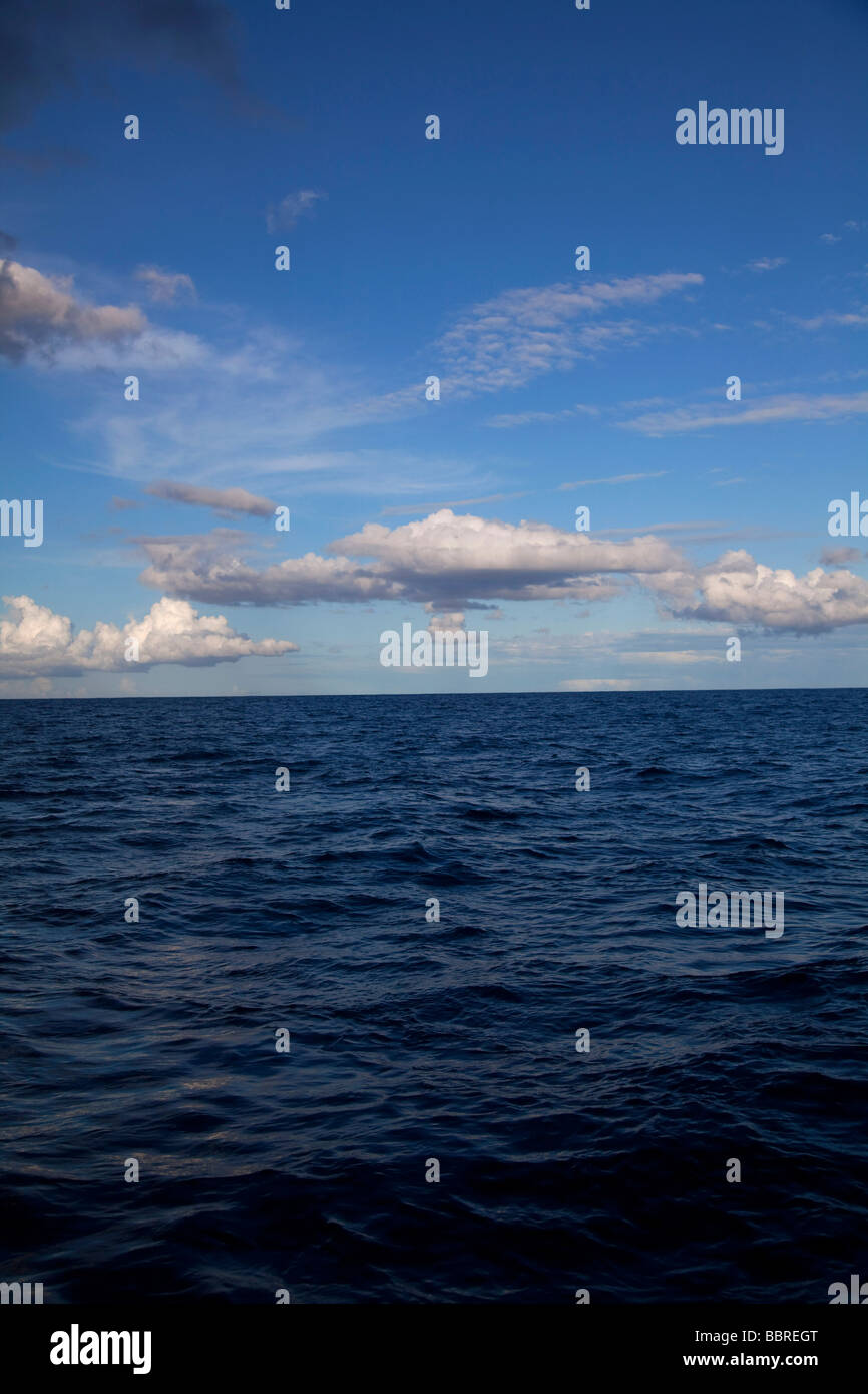 Blue open ocean Hawaii south pacific Stock Photo - Alamy