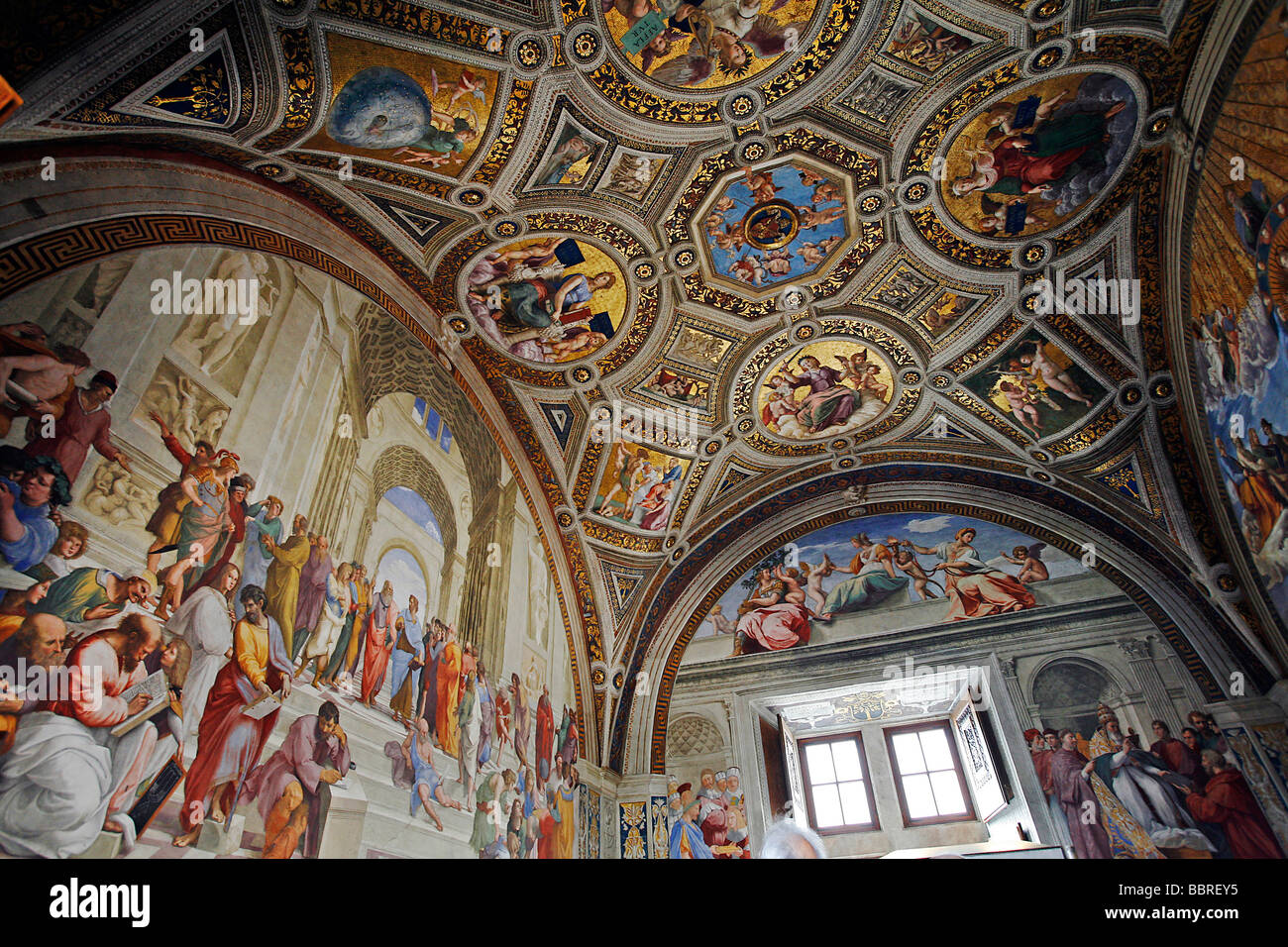 RAPHAEL'S ROOMS, VATICAN MUSEUM, ROME Stock Photo - Alamy