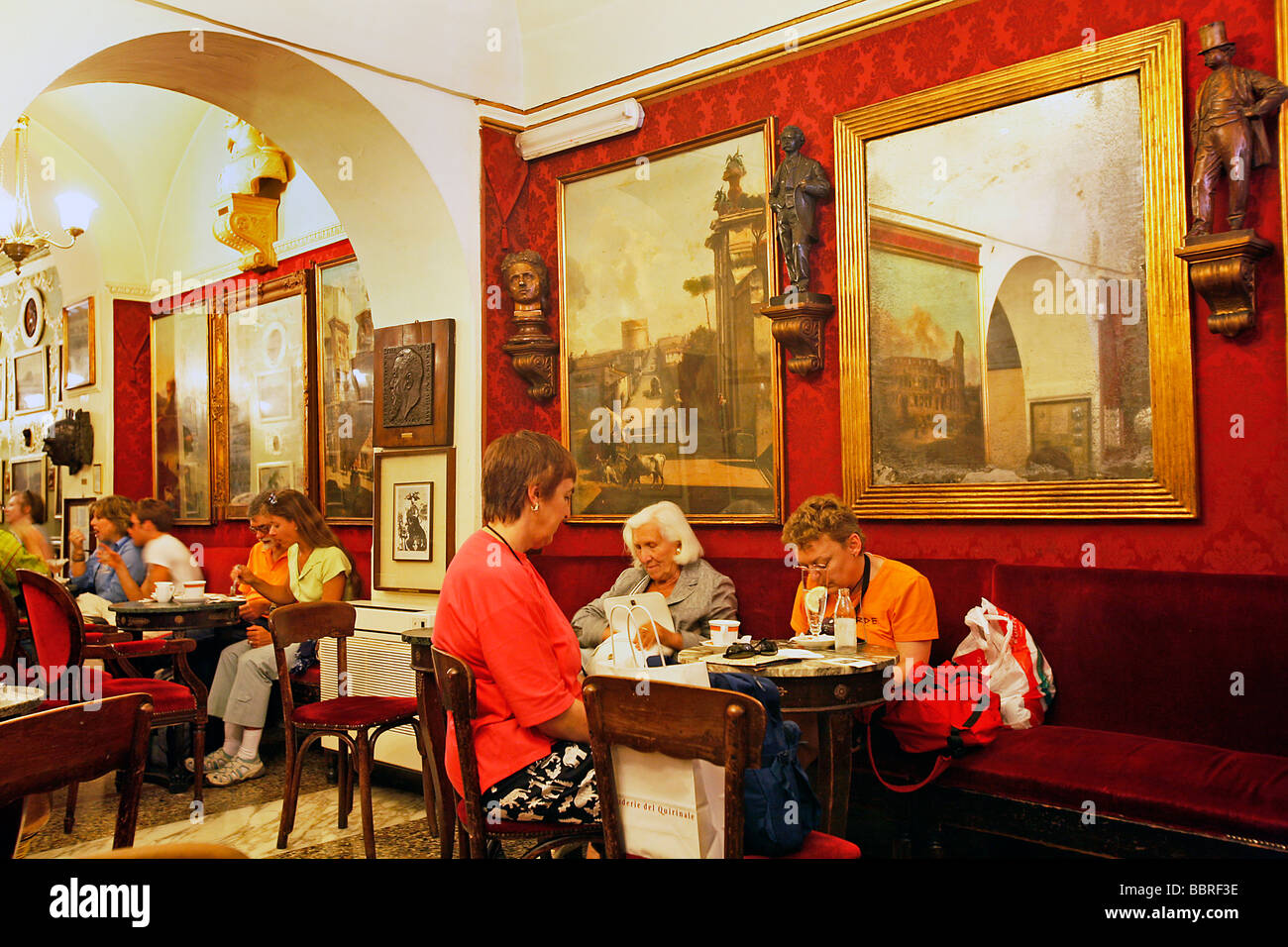Caffe greco rome hi-res stock photography and images - Alamy