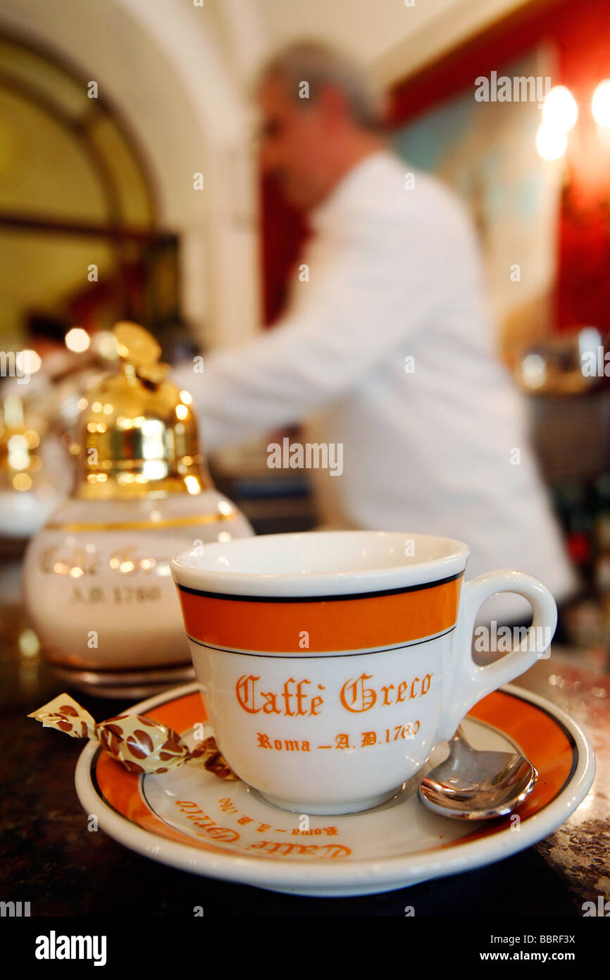 Caffe greco rome hi-res stock photography and images - Alamy