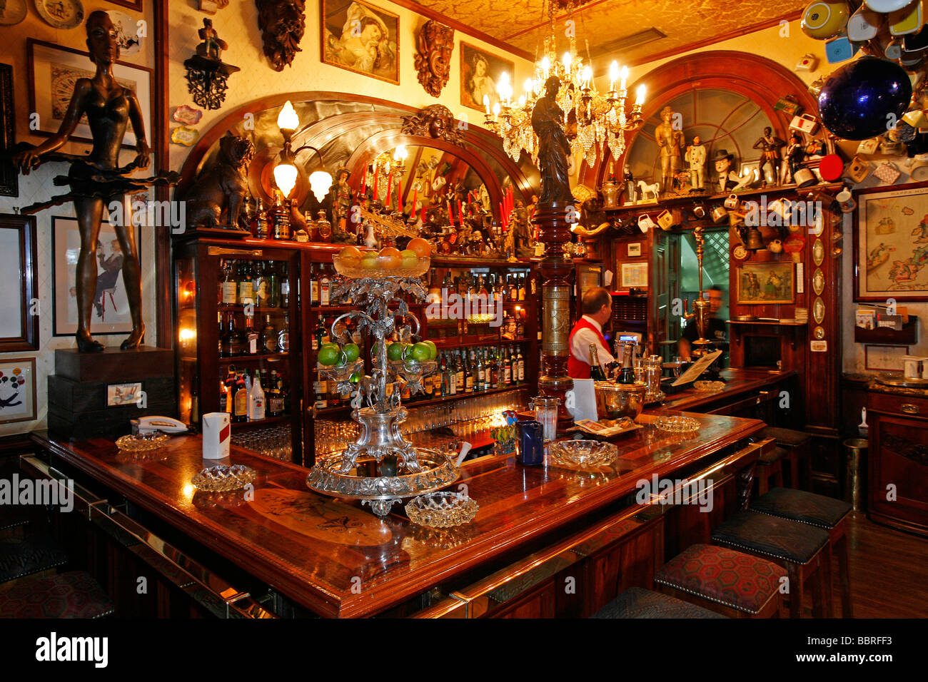 BAR, RESTAURANT PAVILHO CHINES, CHINESE PAVILLON, PORTUGAL, EUROPE ...