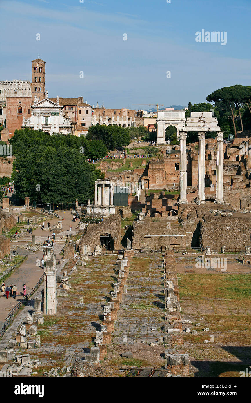 FORO ROMANO, ROMAN FORUM, ROME Stock Photo - Alamy