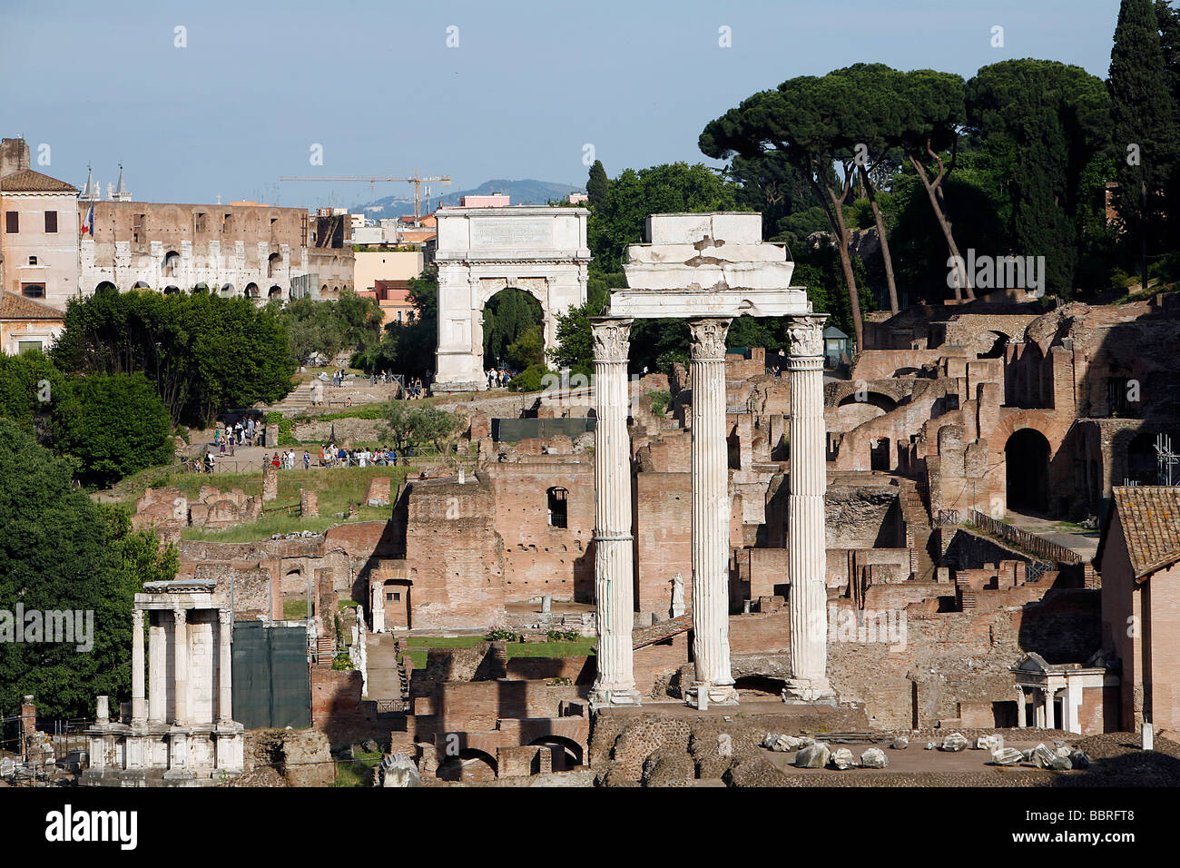 FORO ROMANO, ROMAN FORUM, ROME Stock Photo - Alamy