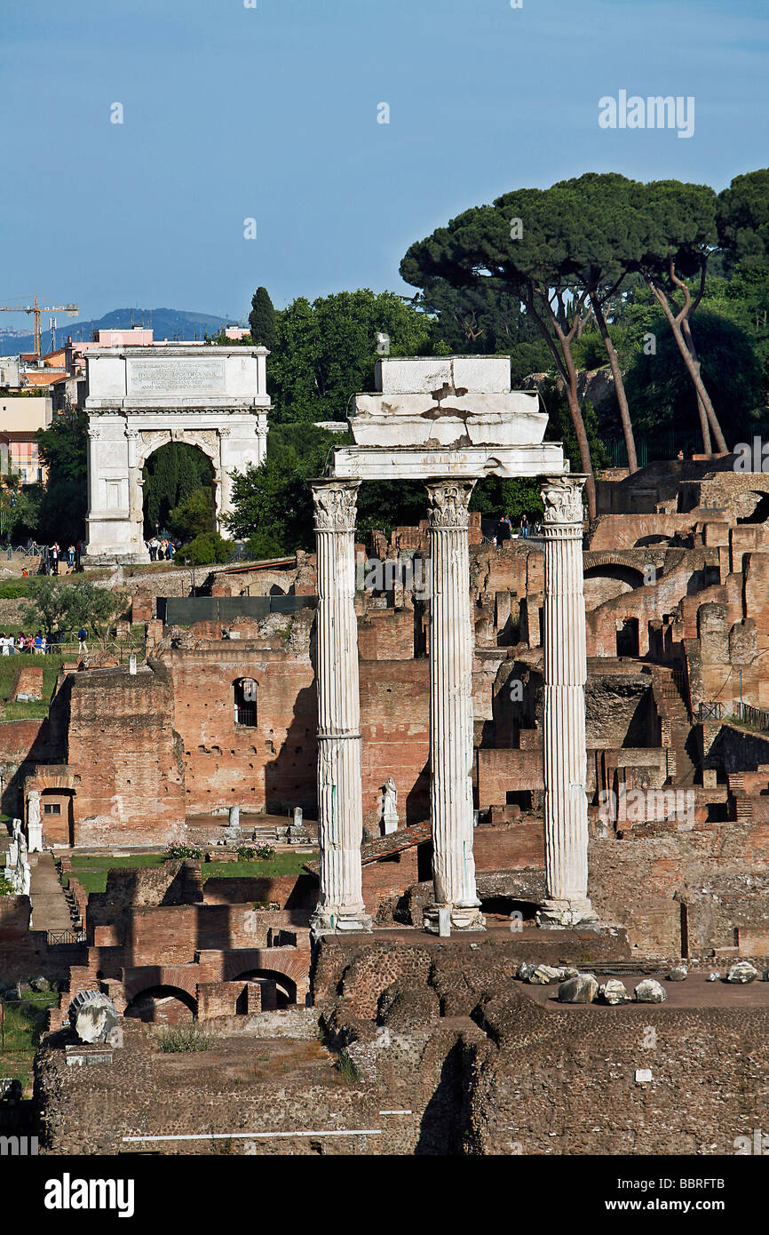 FORO ROMANO, ROMAN FORUM, ROME Stock Photo - Alamy