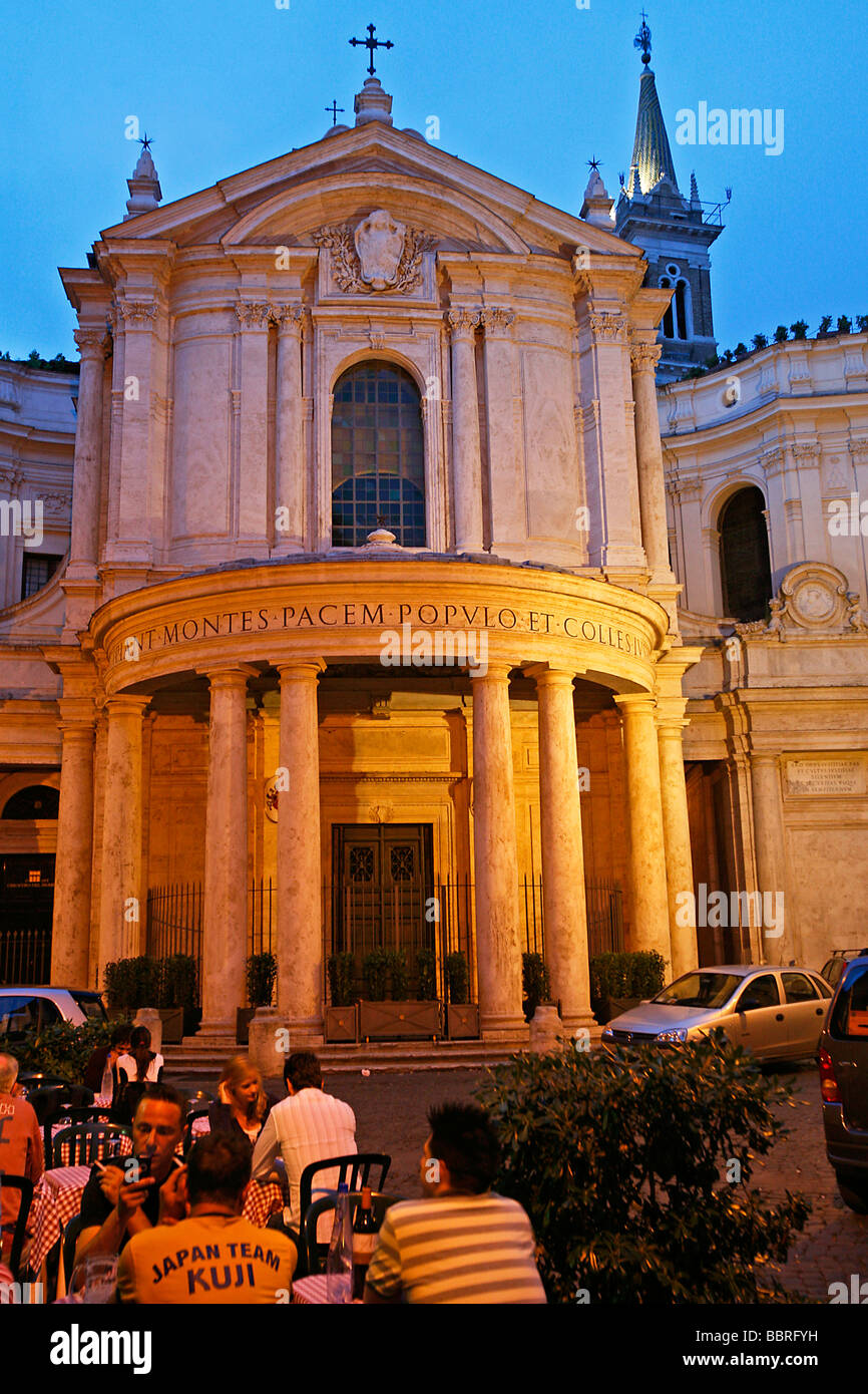 SANTA MARIA DELLA PACE CHURCH, ROME Stock Photo - Alamy