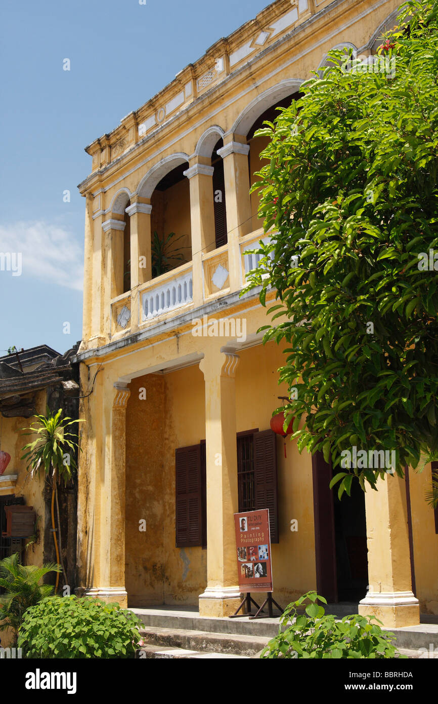 Colonial building, "Hoi An" [Old Town], Vietnam Stock Photo - Alamy