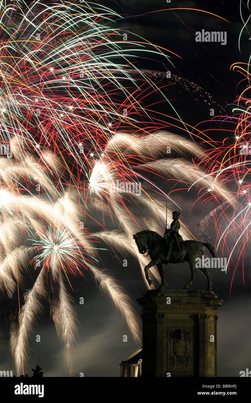 FIREWORKS, PYROTECHNICAL SHOW, LES NUITS DU FEU, FIREWORKS AND SOUND ...