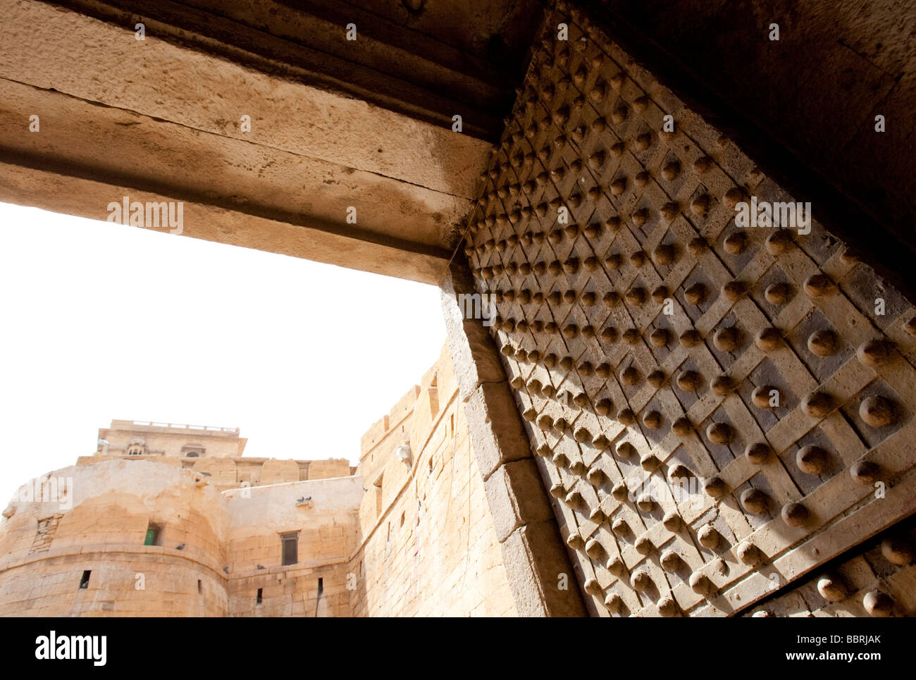 Traditional Gateway Jaisalmer Fort Rajasthan India Stock Photo - Alamy