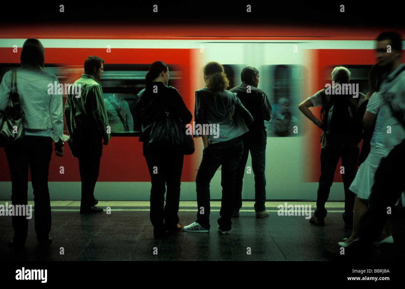 U bahn underground railway munich bavaria hi-res stock photography and ...