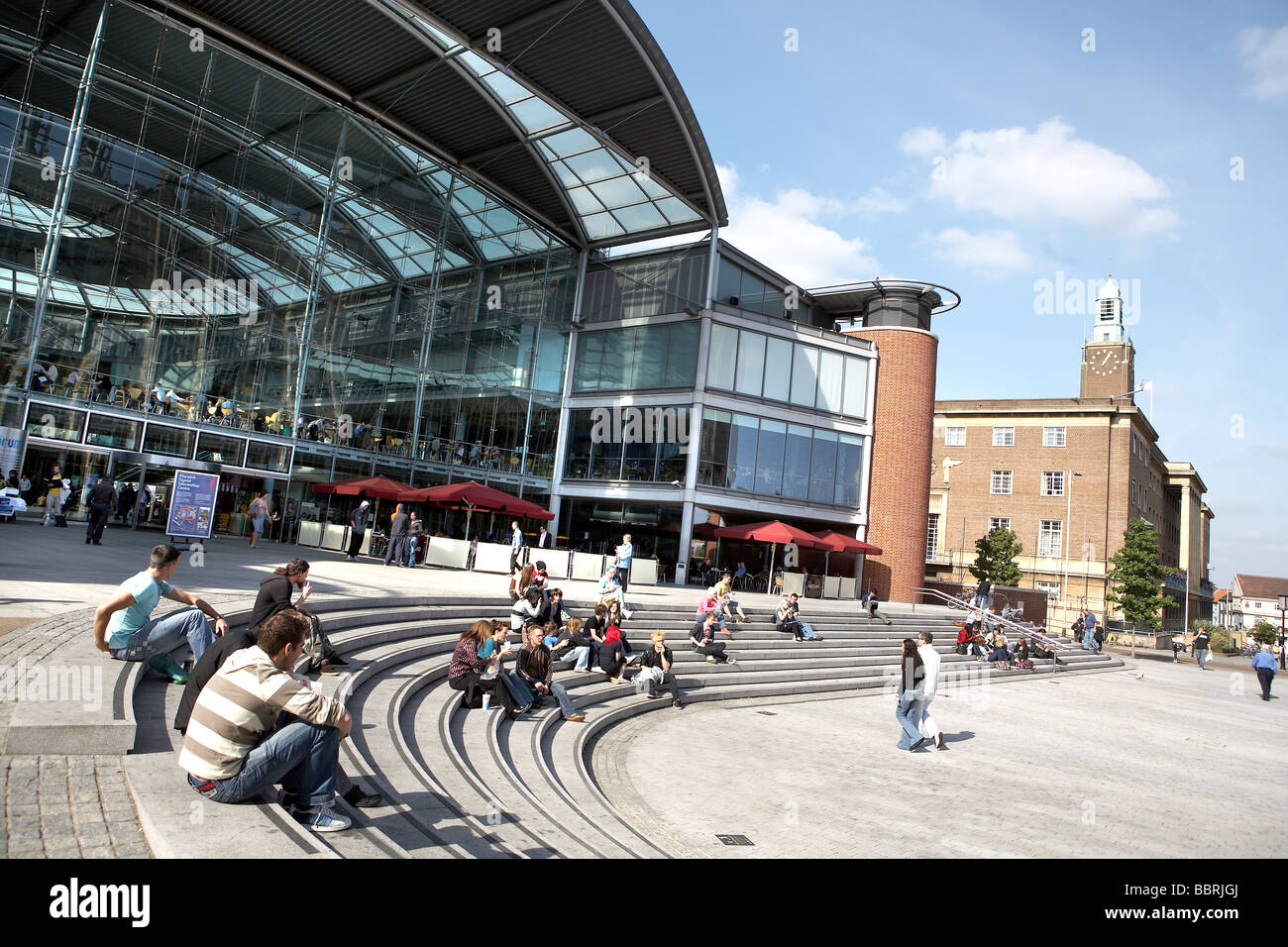 Forum norwich library hi-res stock photography and images - Alamy