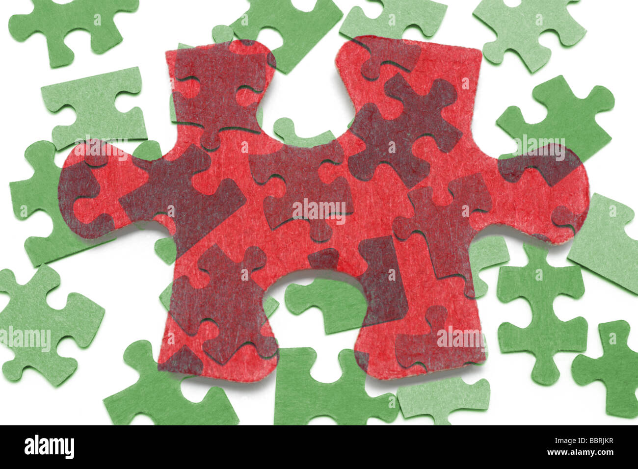 Jigsaw Puzzle Pieces Stock Photo - Alamy
