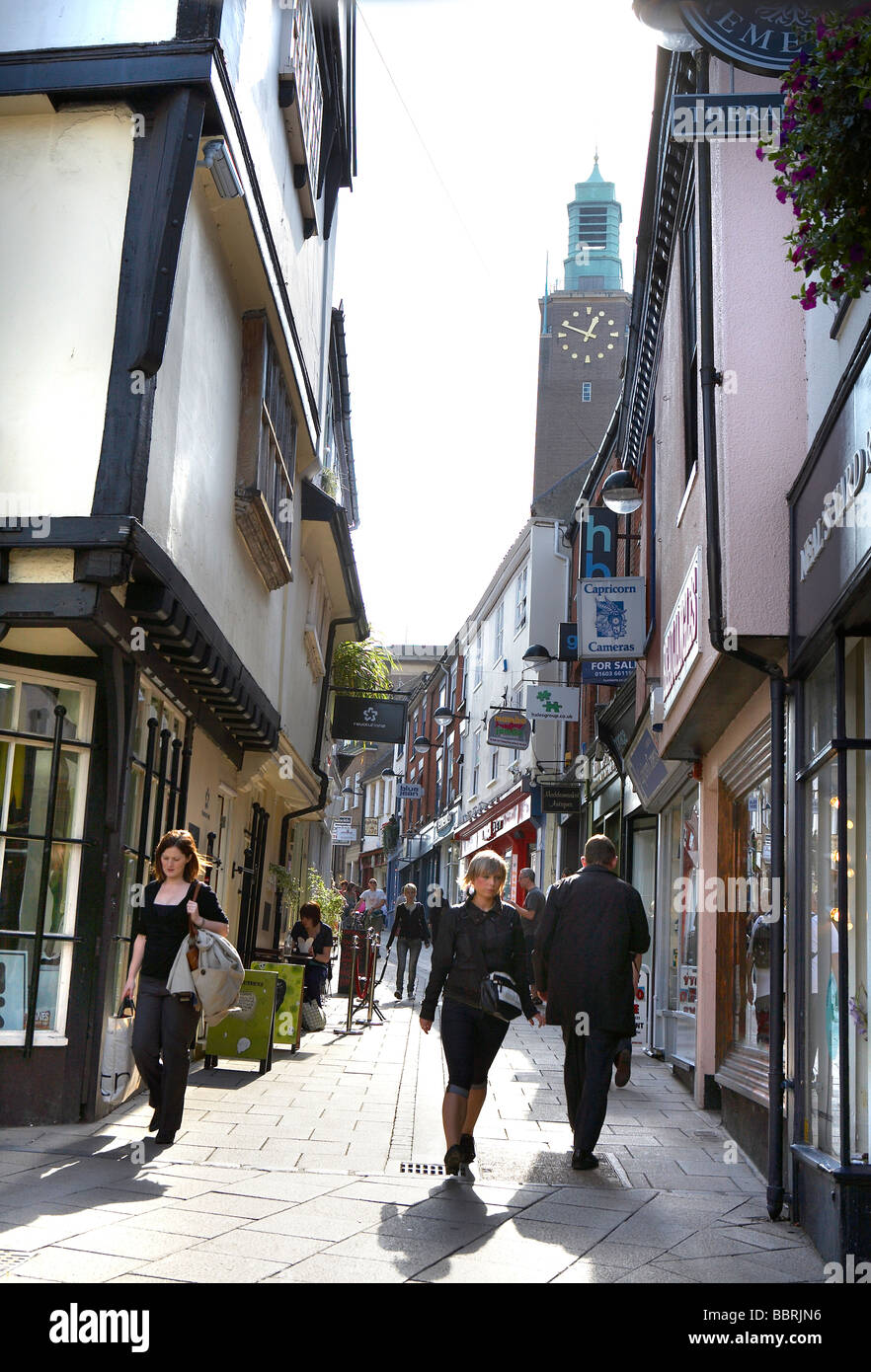 Norwich lanes hi-res stock photography and images - Alamy
