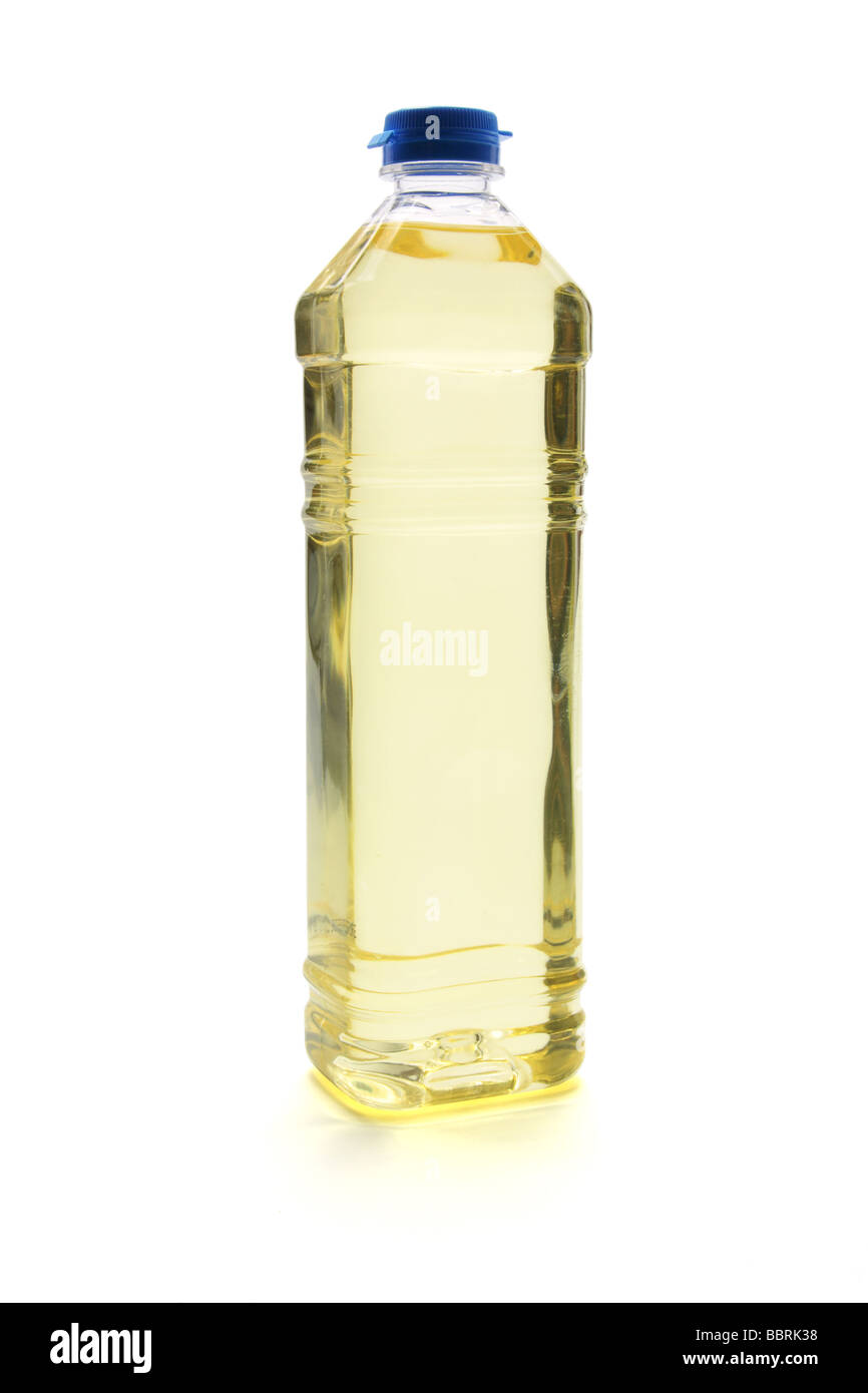Bottle of Vegetable Oil Stock Photo - Alamy