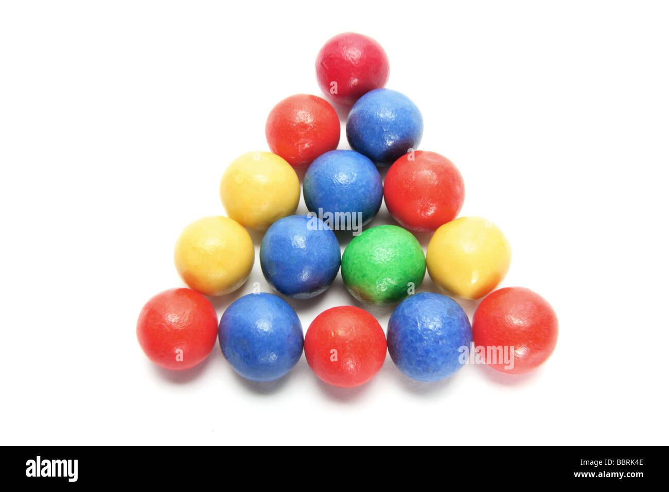 Arrangement of Gumballs Stock Photo - Alamy