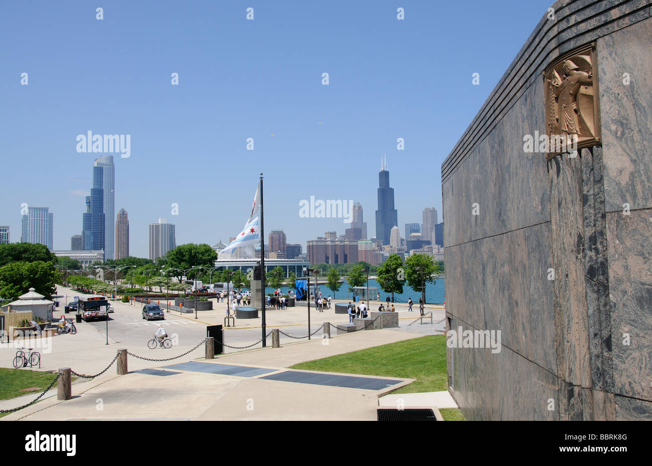 Adler Planetarium and Astronomy Museum Chicago Illinois USA Stock Photo ...