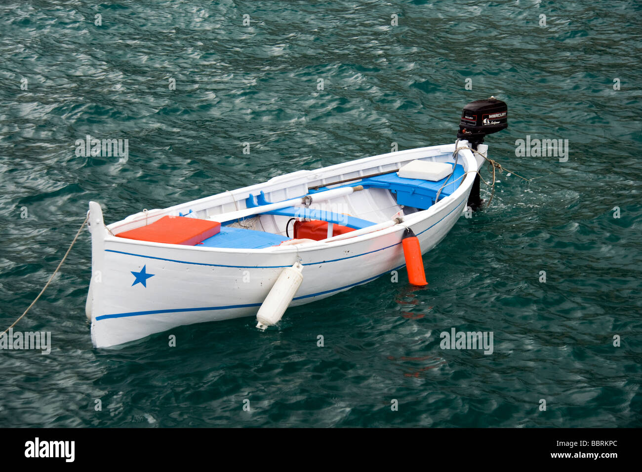 Boat in the bay Cut Out Stock Images & Pictures - Alamy