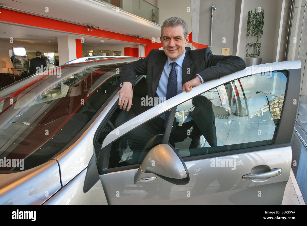 CHRISTIAN STREIFF, CHIEF EXECUTIVE OFFICER OF PSA, PEUGEOT CITROEN ...