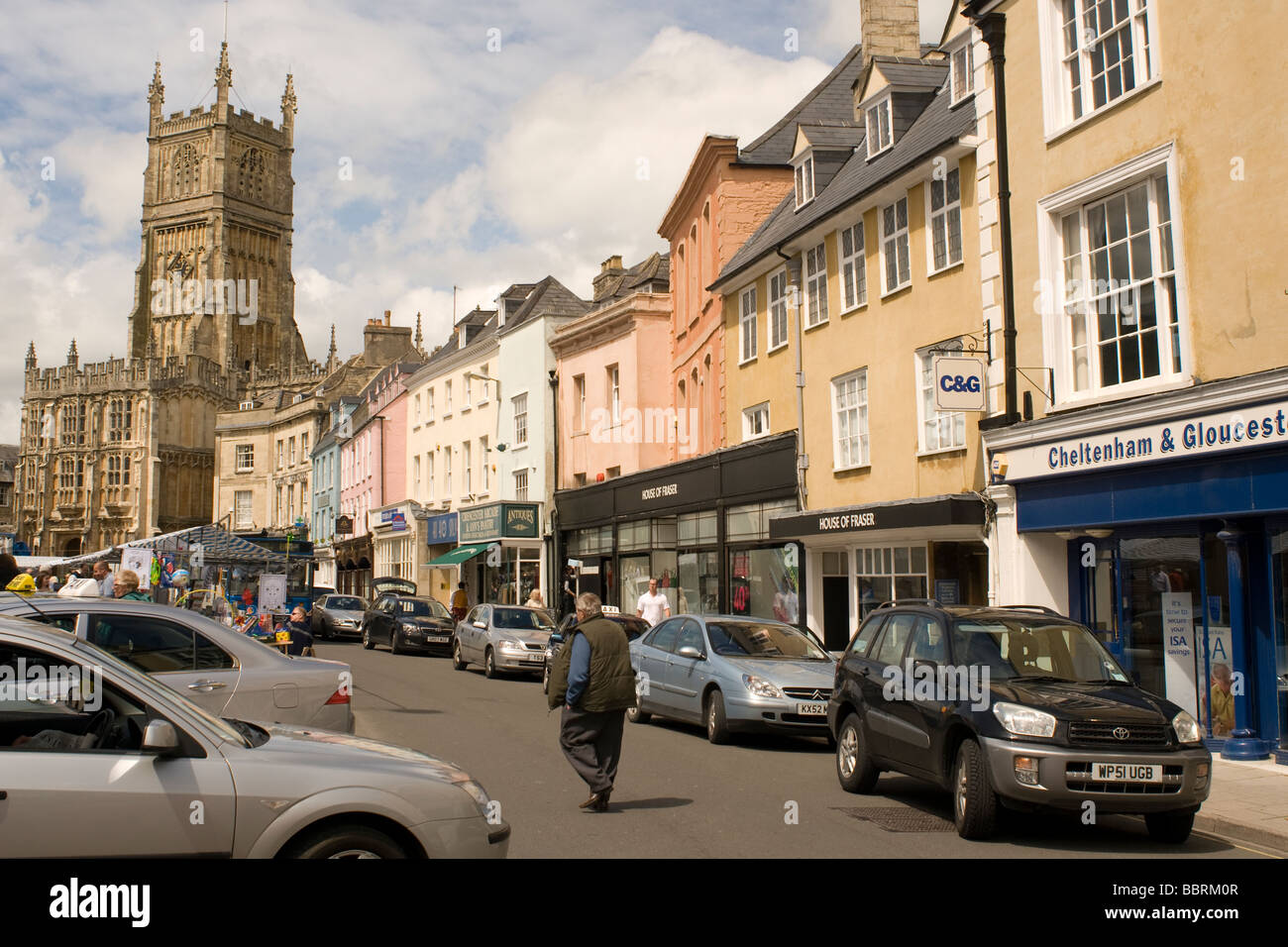 Cirencester market place hi-res stock photography and images - Alamy