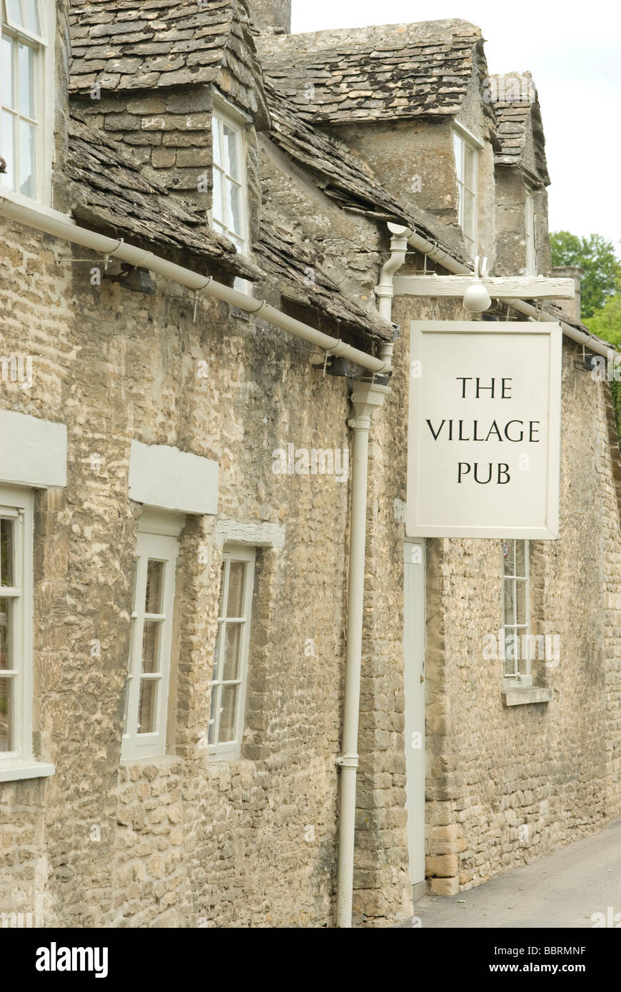 The Village Pub, Barnsley, Gloucestershire Stock Photo - Alamy