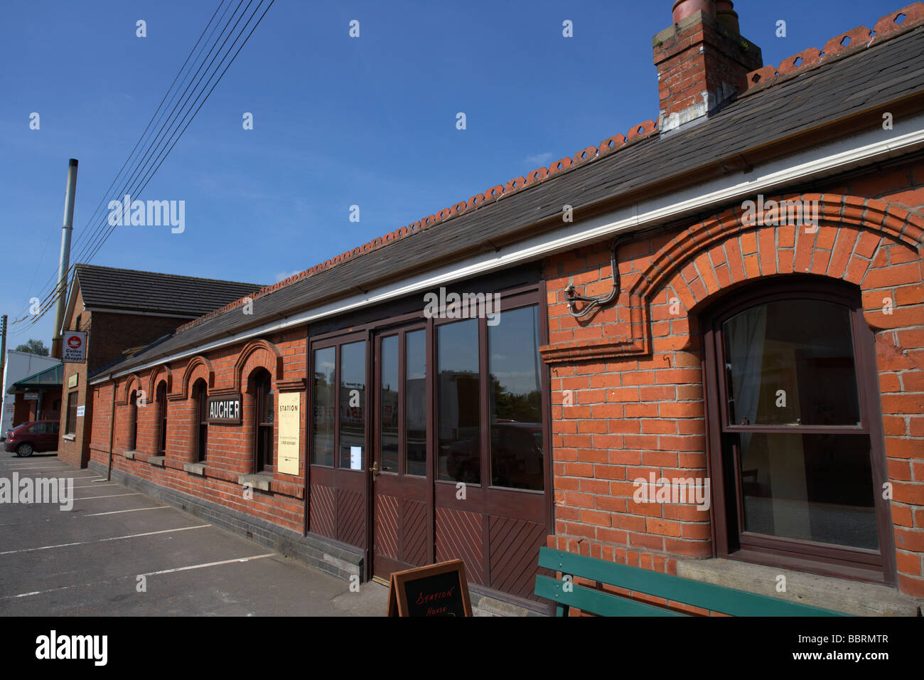 old augher railway station house now a restaurant and coffee shop ...