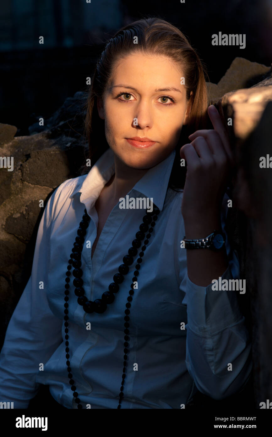 Beautiful german girl Stock Photo - Alamy