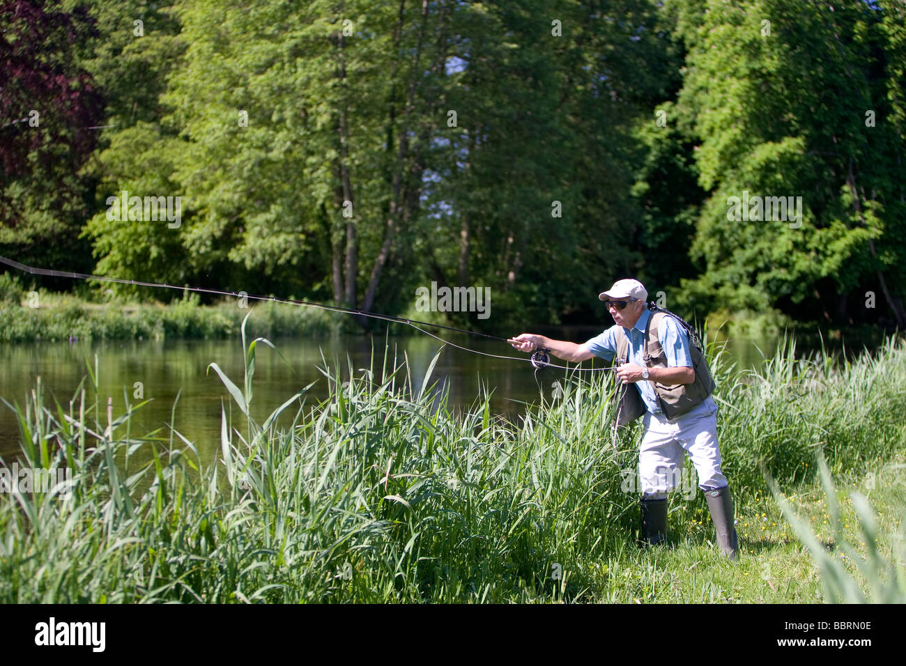 Casting line hi-res stock photography and images - Alamy