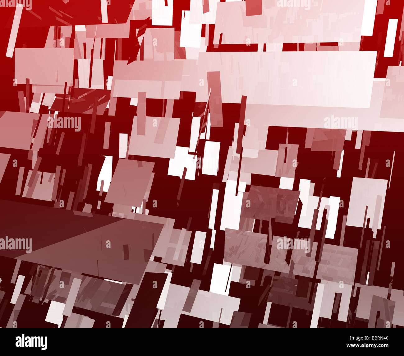 Abstract background illustration of shattered exploding geometric ...