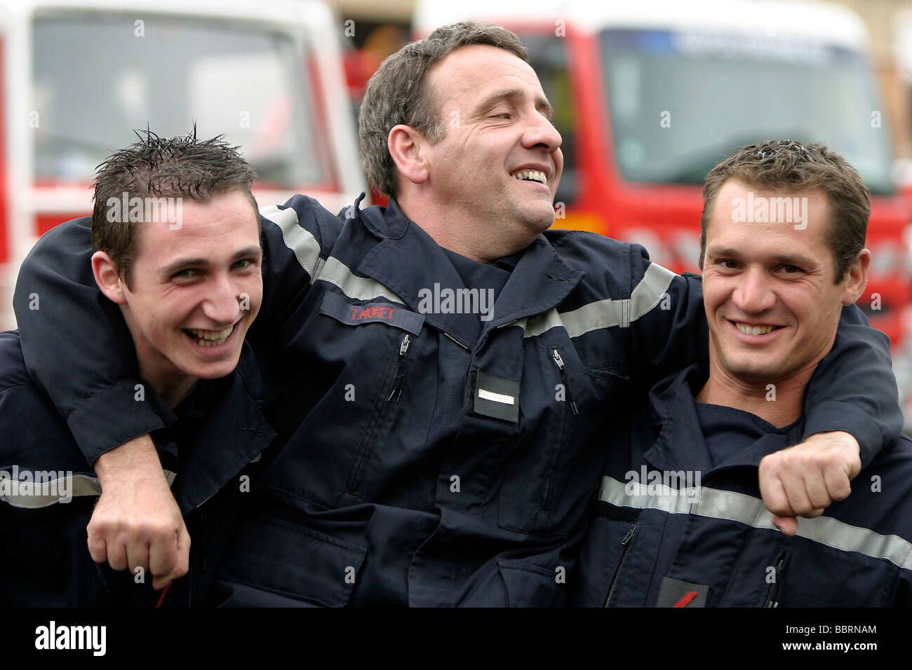 Firefighter france portrait hi-res stock photography and images - Alamy