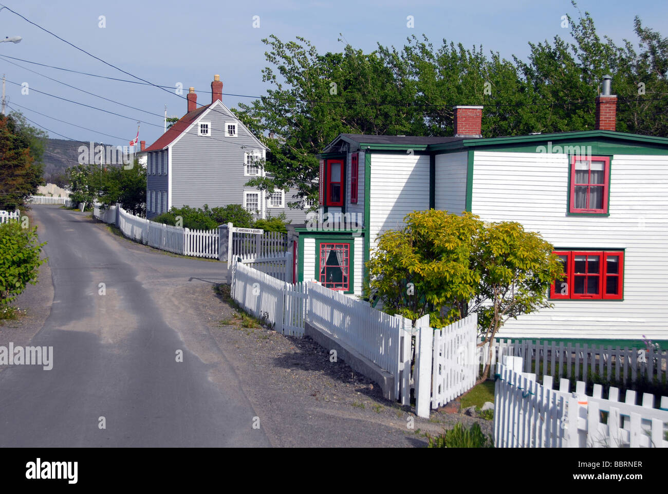 Trinity Newfoundland Canada Stock Photo - Alamy
