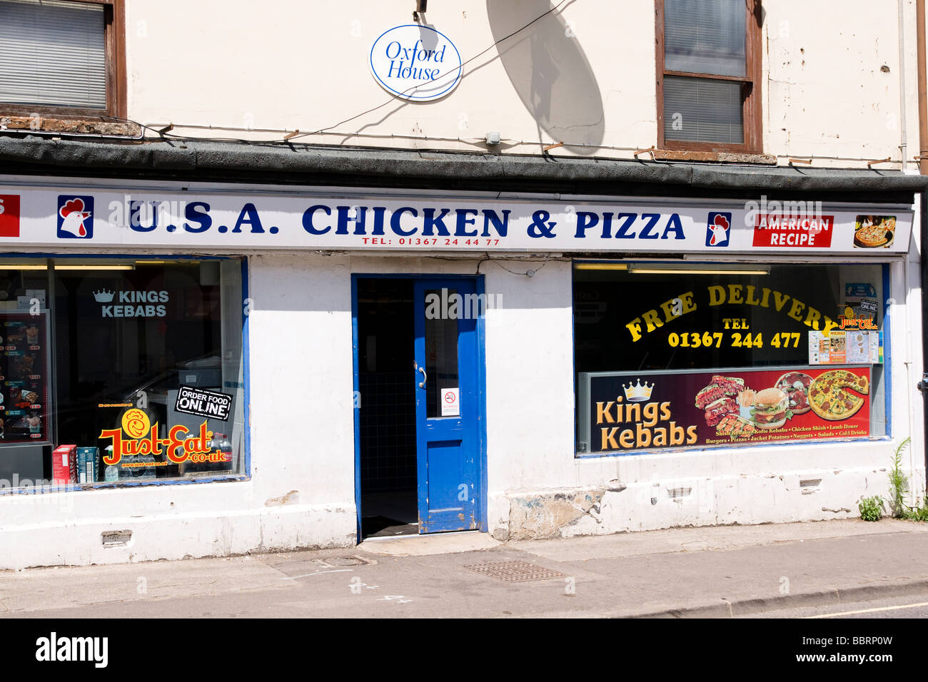 Small town fast food shop hi-res stock photography and images - Alamy