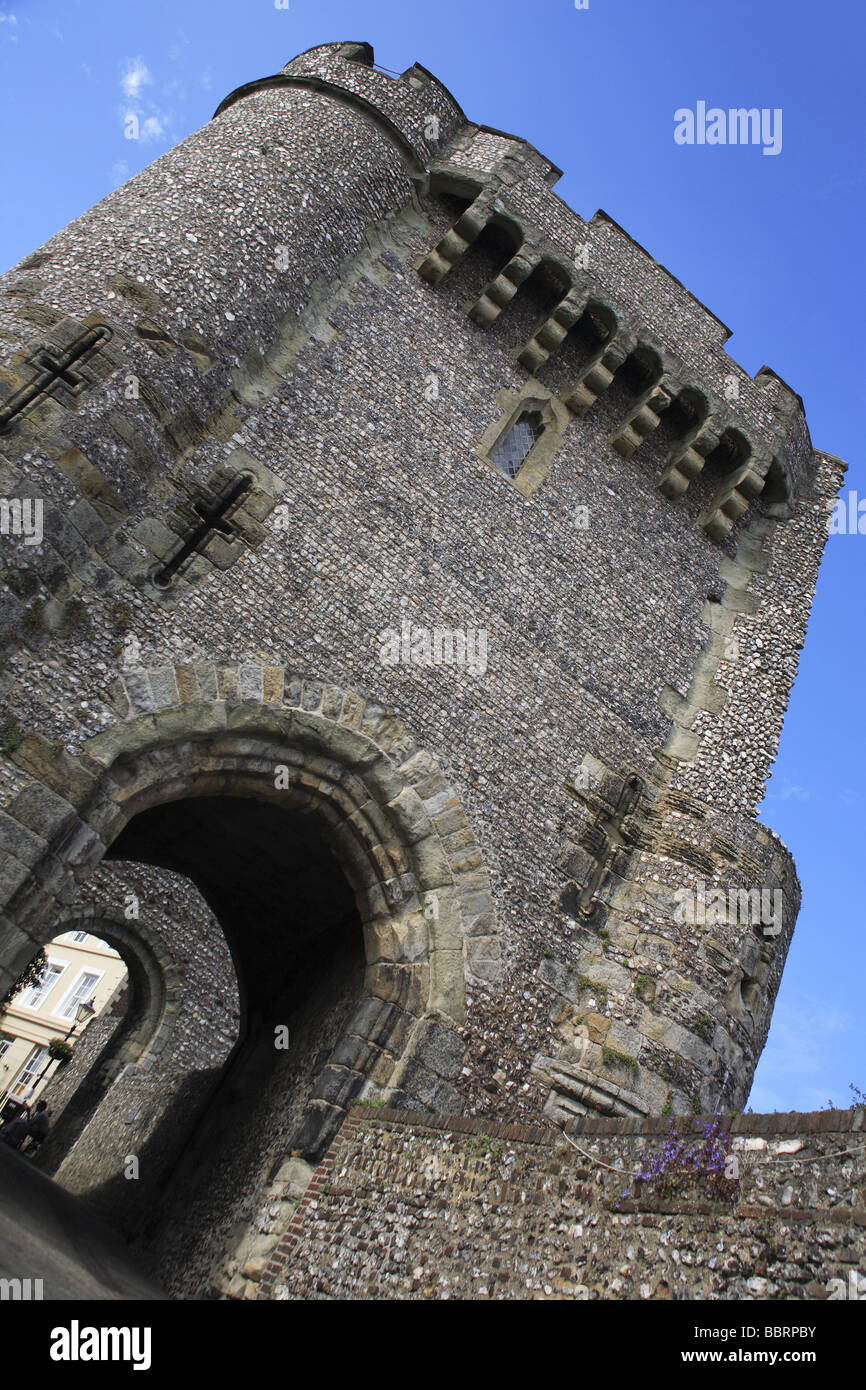 Barbican Gate, Lews Castle, Lewes, East Sussex, England, UK, Great ...