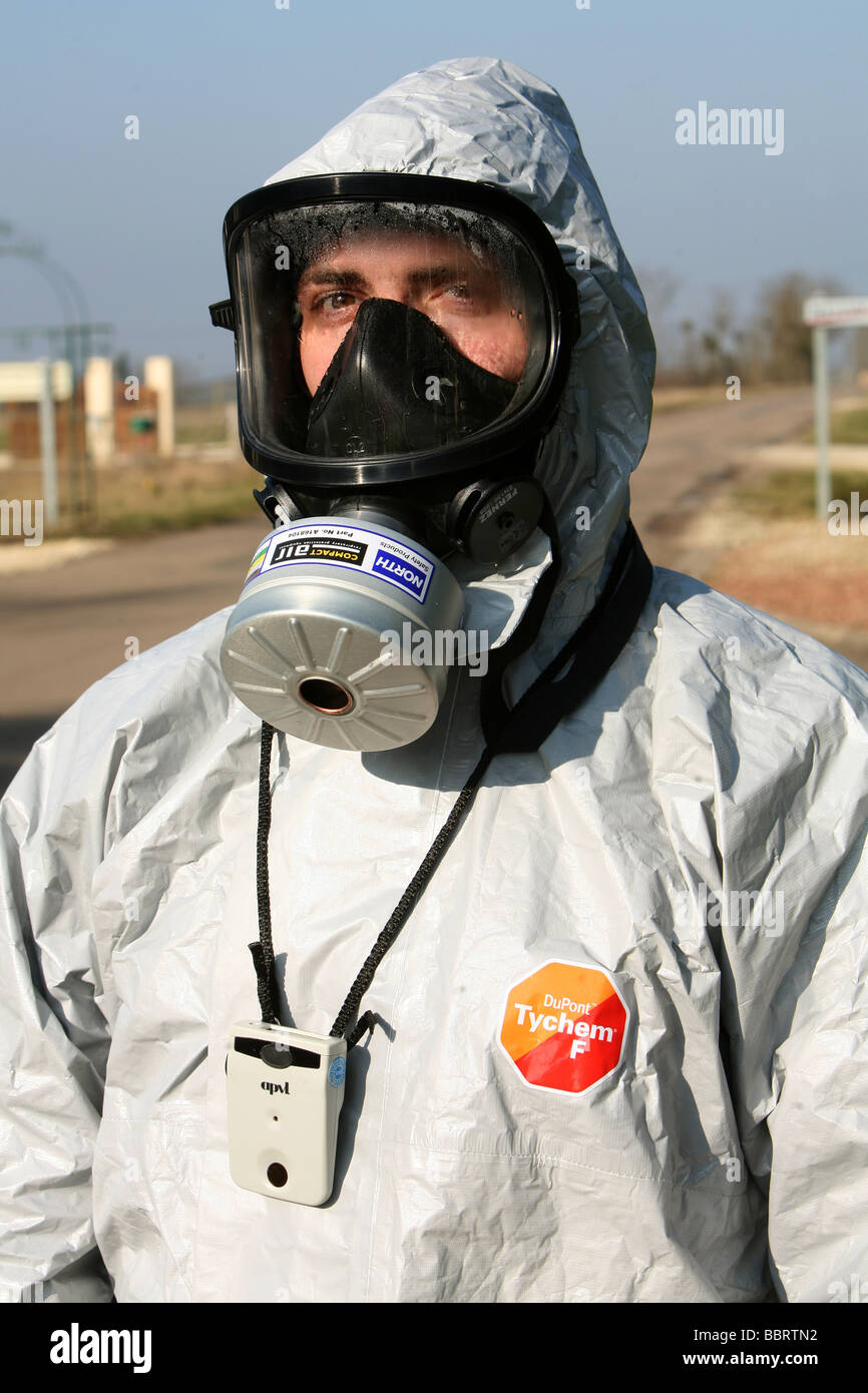 Radioactive protection suit hi-res stock photography and images - Alamy