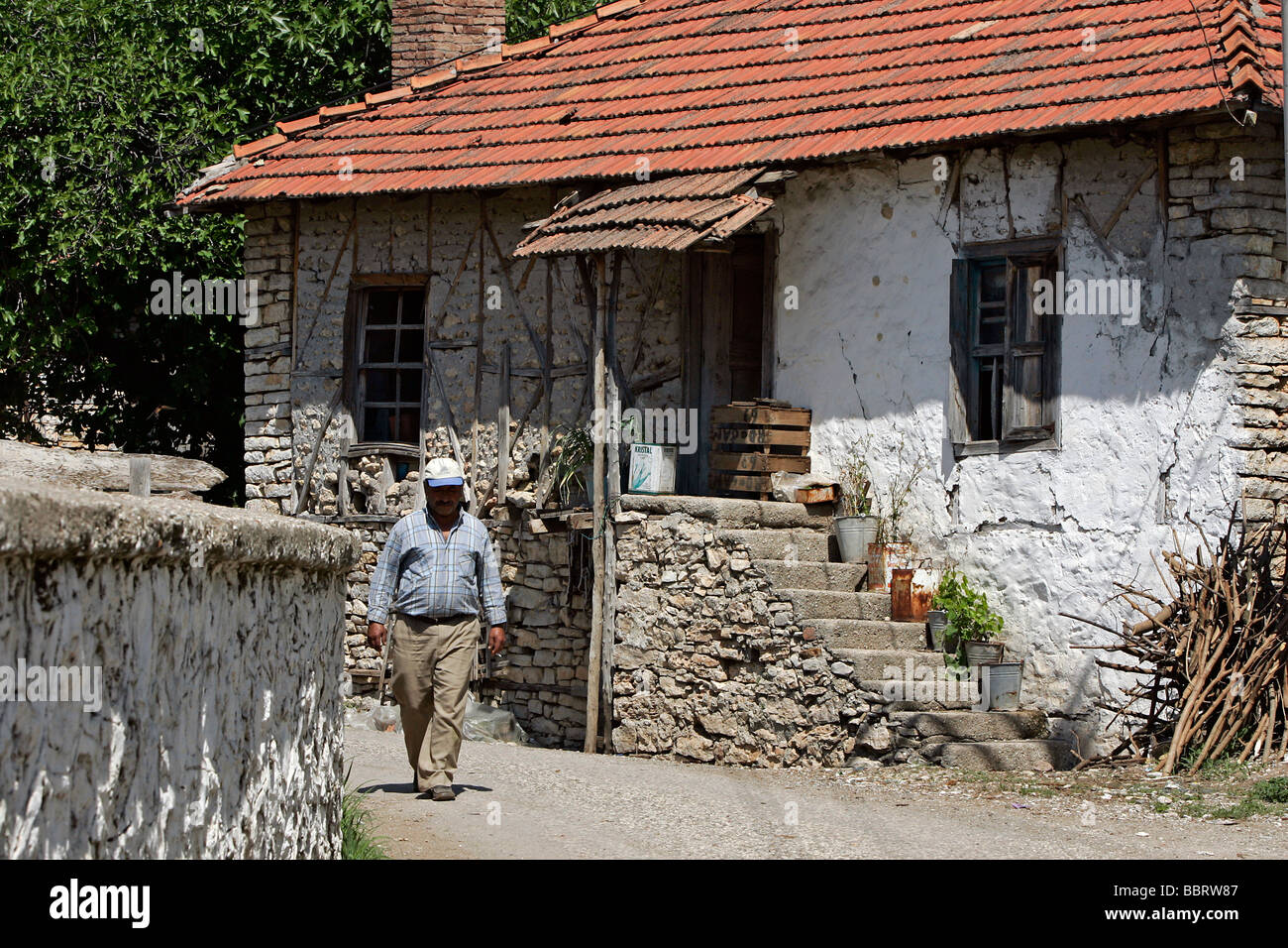 PORTRAIT OF A VILLAGER, DOYRAN, ANTALYA REGION, TURKEY Stock Photo - Alamy