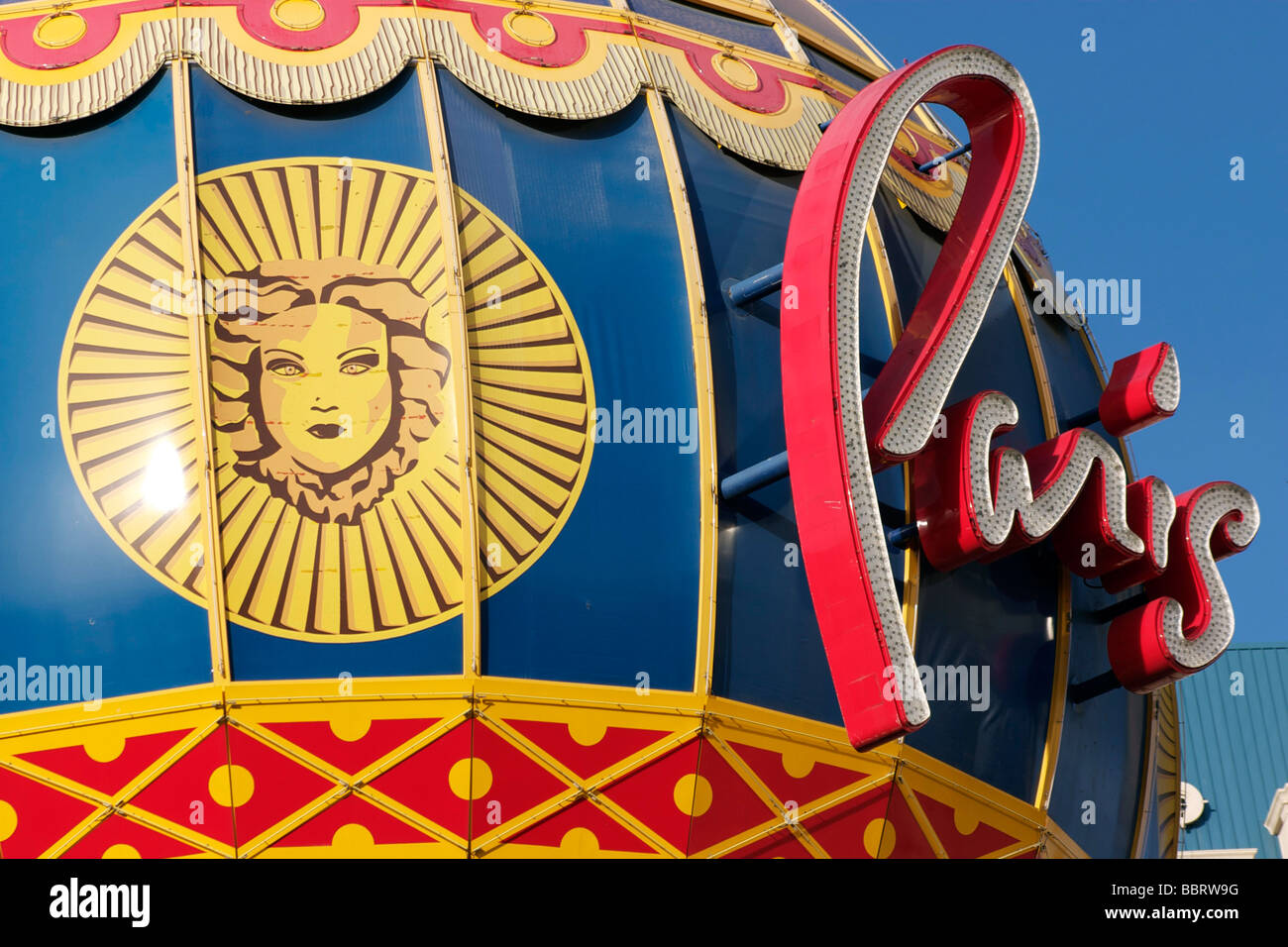 HOTEL PARIS, THE STRIP, HOT-AIR BALLOON, LAS VEGAS, NEVADA, UNITED ...