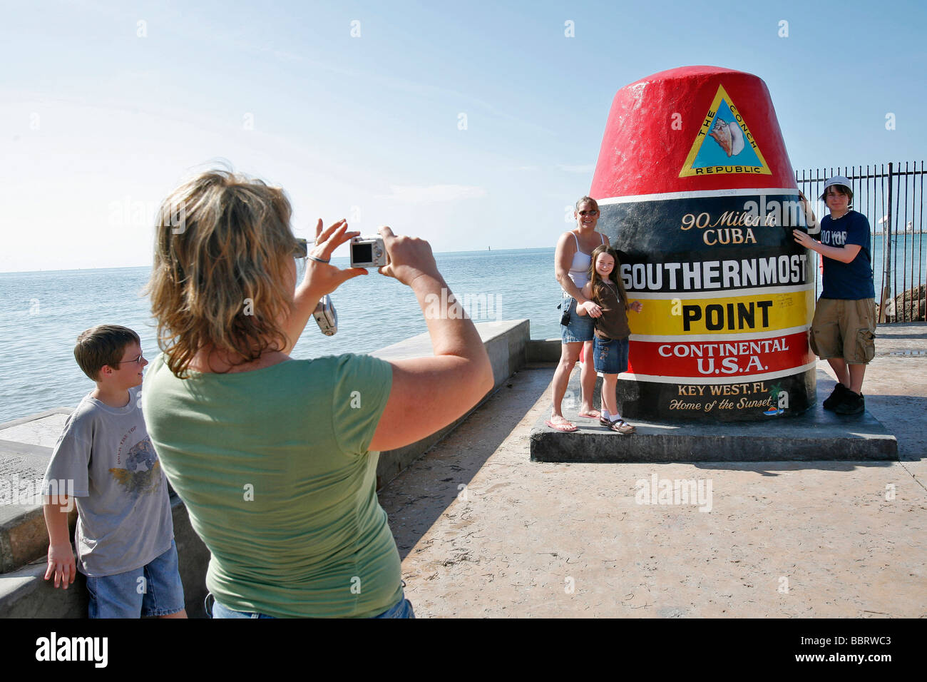 SOUTHERNMOST POINT MARKER, THE SOUTHERNMOST POINT OF THE UNITED STATES ...