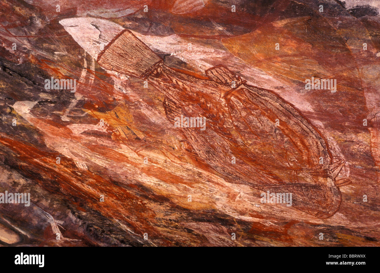 ubirr aboriginal rock art kakadu northern territory australia Stock ...