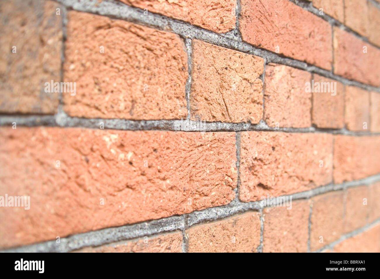 Red brick wall with shallow depth of field Pattern suitable for ...