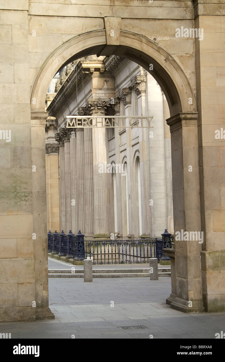 Merchant city arch hi-res stock photography and images - Alamy