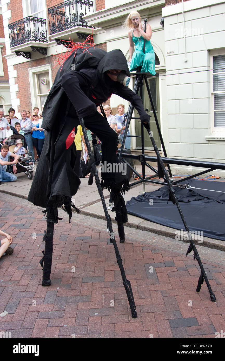 Female Circus Tightrope Walker