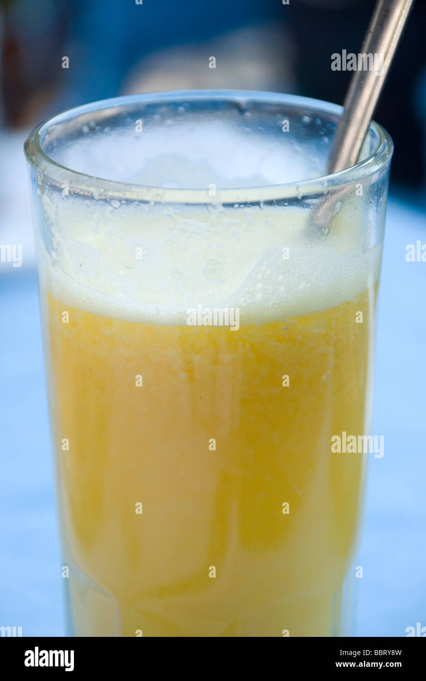 orange juice Morocco Chefchaouen Stock Photo - Alamy