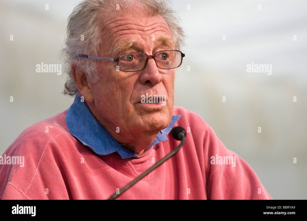 Chris Blackwell founder of Island Records pictured at at Hay Festival ...