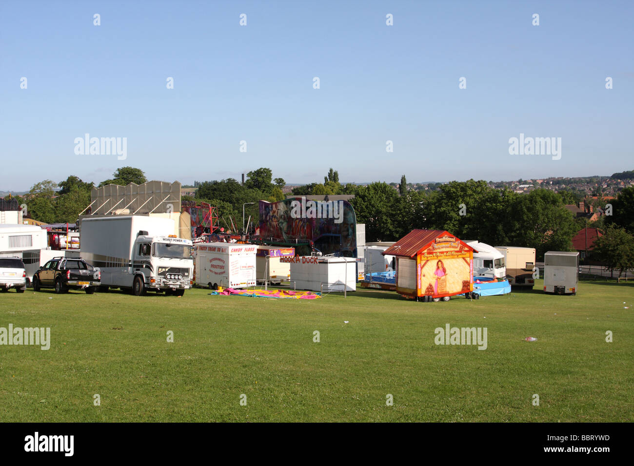 Travelling fairground rides hi-res stock photography and images - Alamy