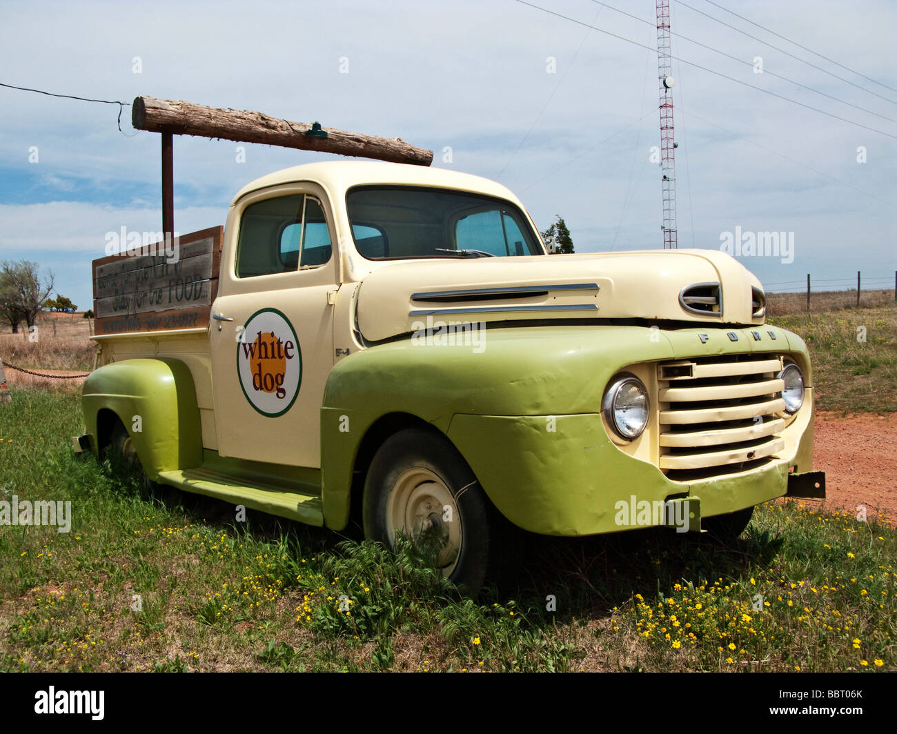 Old Truck, Texas Stock Photo - Alamy