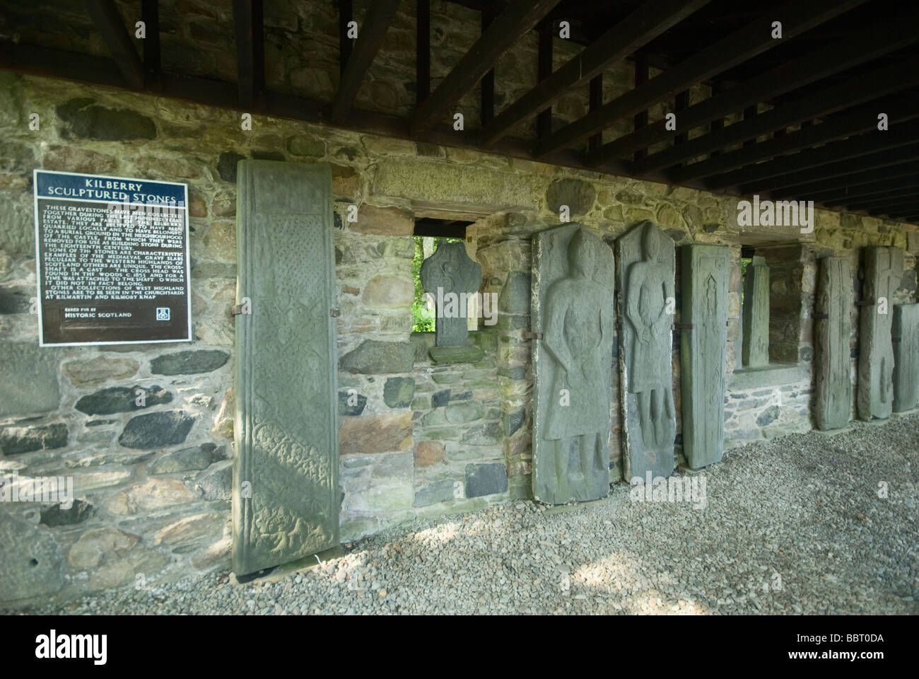 Kilberry Sculptured Stones Stock Photo - Alamy