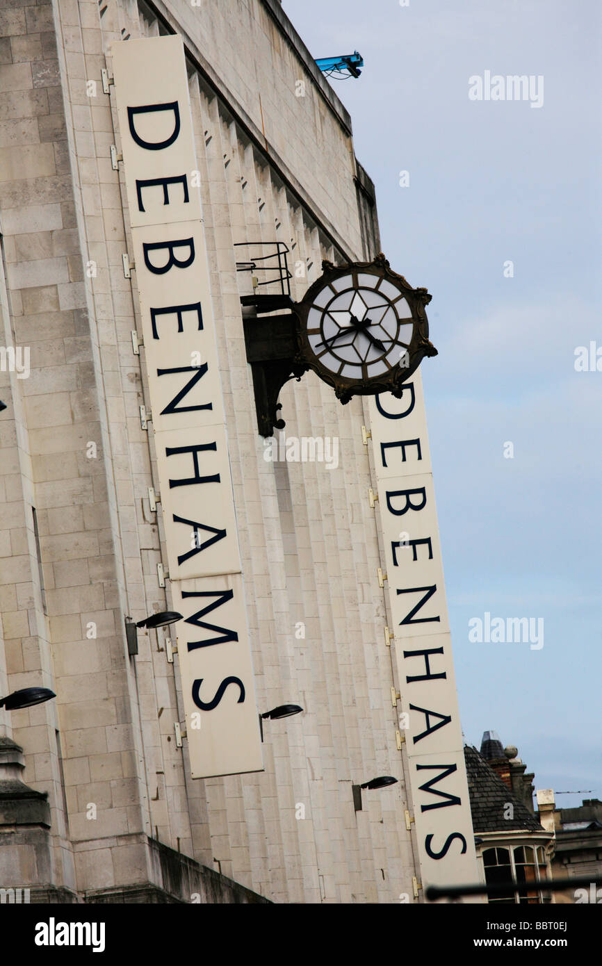 Debenhams Manchester Department Store Stock Photo - Alamy