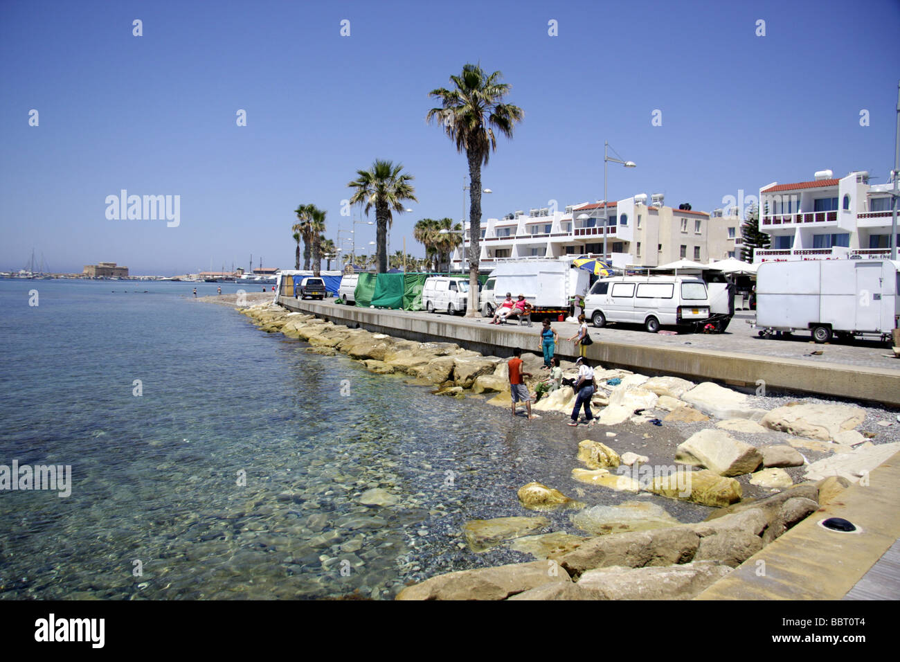 Paphos harbour, Cyprus Stock Photo - Alamy