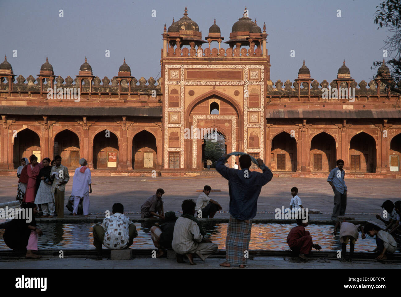 The Dargah Mosque at Fatehpur Sikri in Rajasthan India Stock Photo - Alamy
