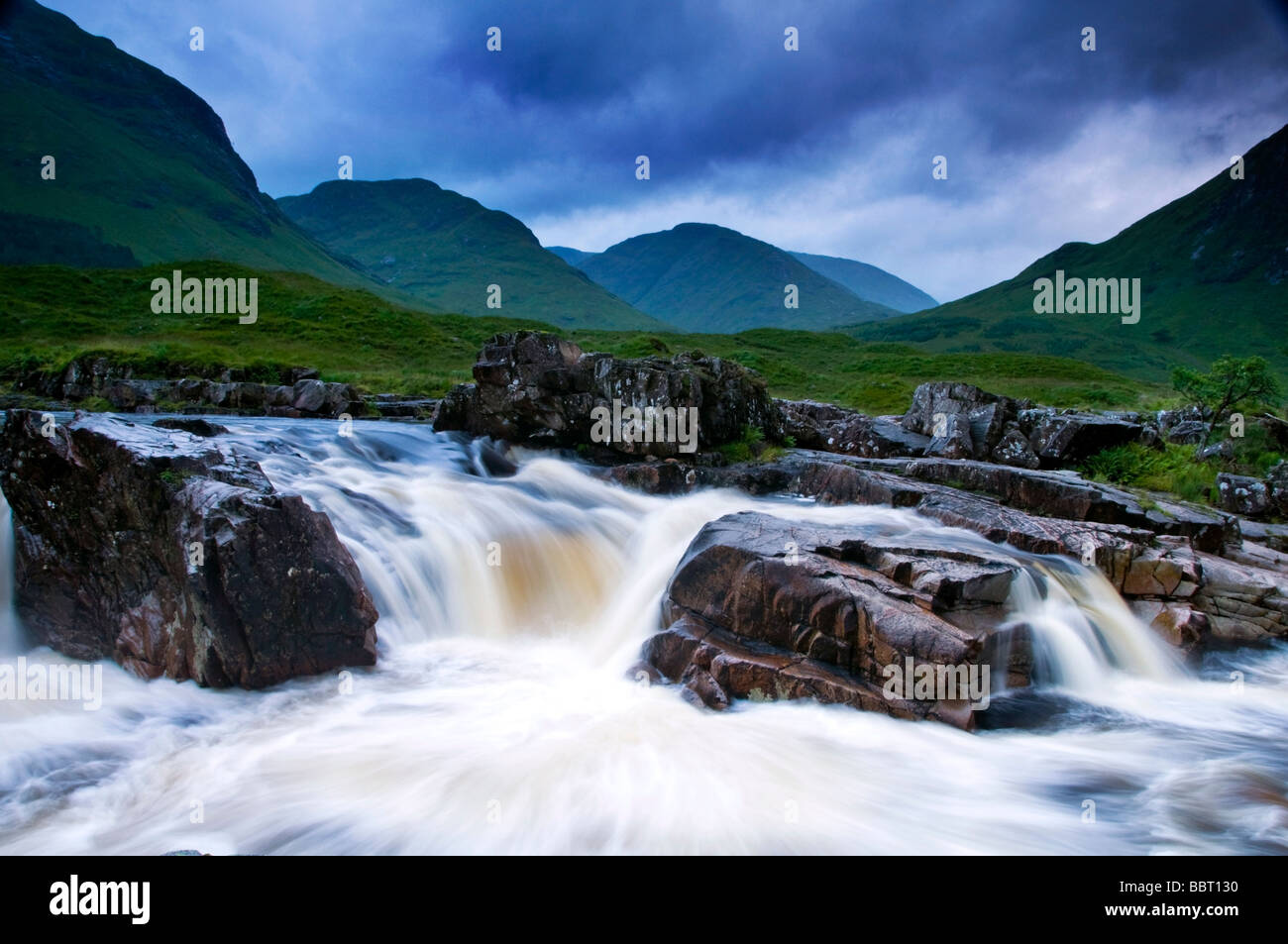 Glencoe waterfall hi-res stock photography and images - Alamy