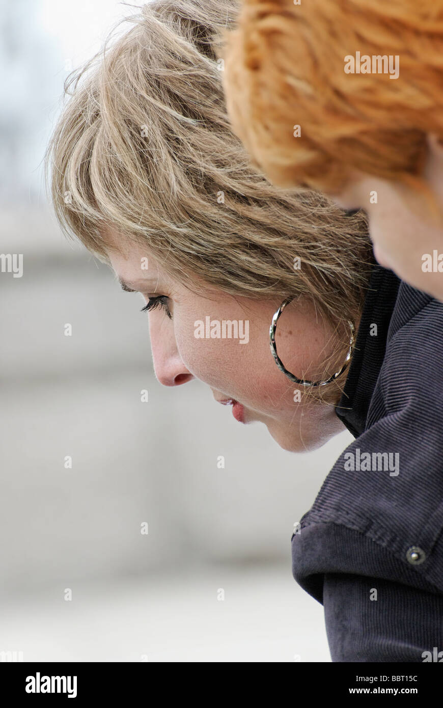 Adult woman face Stock Photo - Alamy